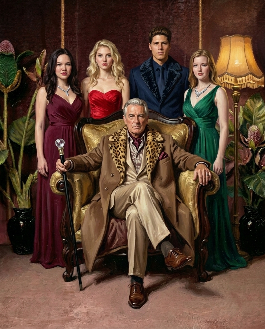Dynasty — AI Royal Portrait — Turn Me Royal